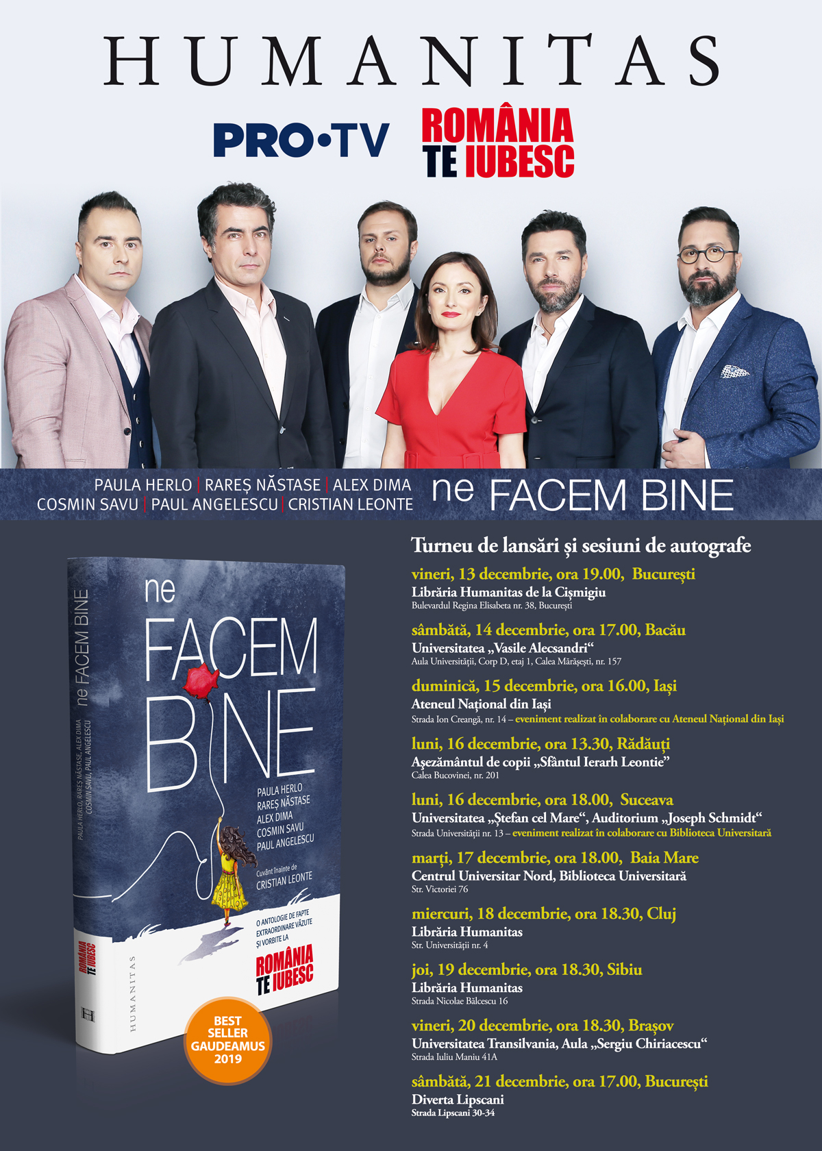 Ne facem bine. O antologie de fapte extraordinare văzute și vorbite la „România, te iubesc ...